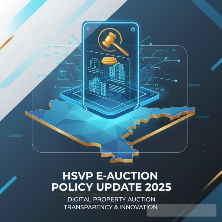 HSVP E-Auction Policy 2025: Residential & Commercial Updates